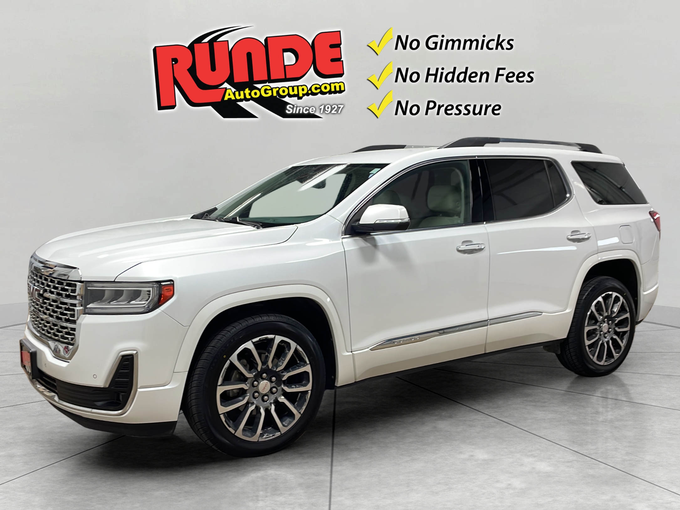 2020 GMC cbp-Acadia Denali Awd-vented leather,quads,nav,bose,safety I ...