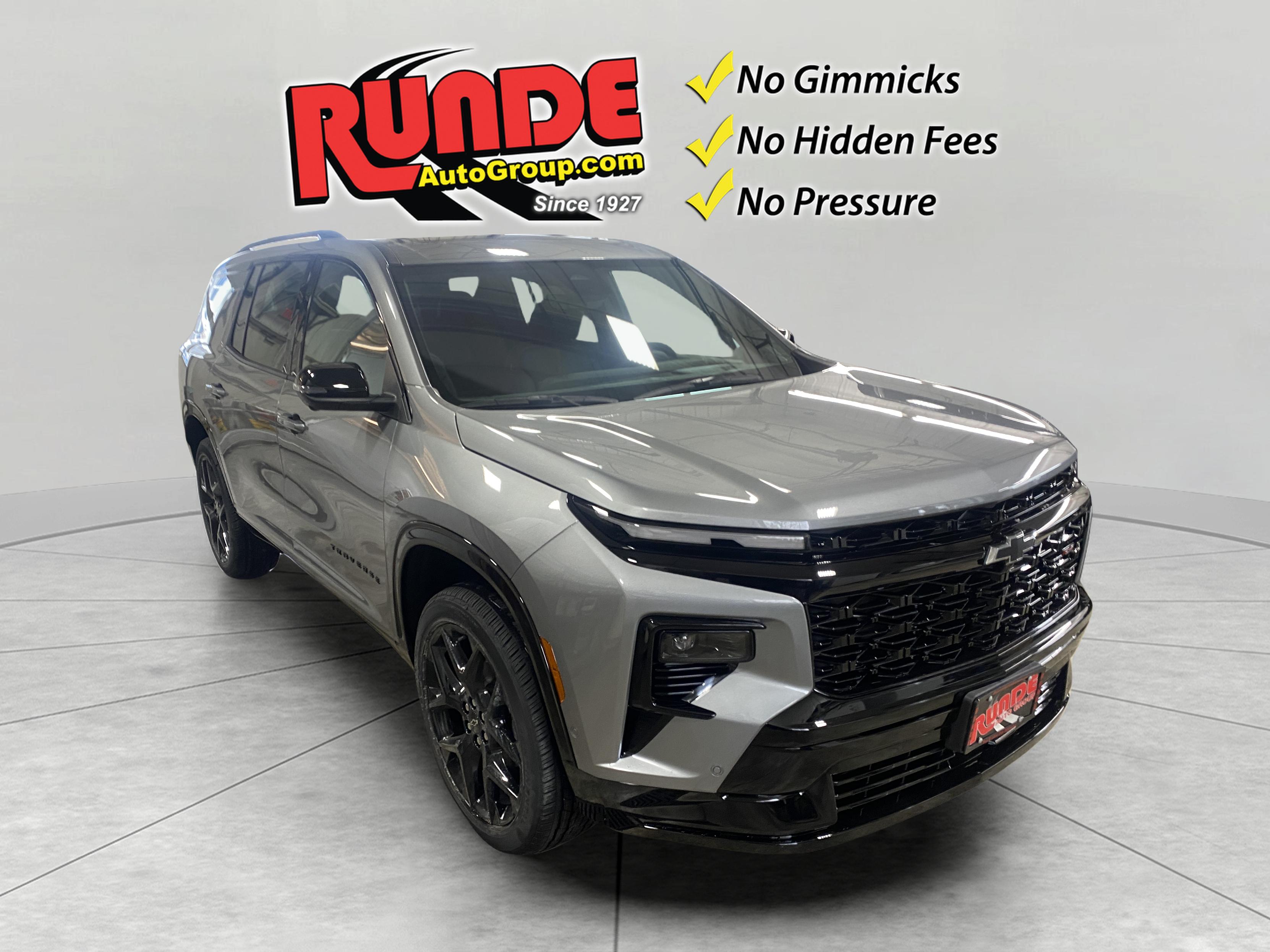 2026 Chevrolet Traverse RS AWD-leather,sunroof,enhanced driving w ...